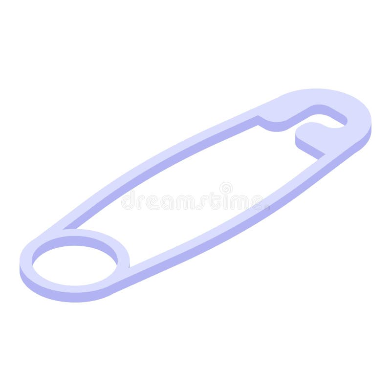 Clothes Clip Icon, Isometric Style Stock Vector - Illustration of hand ...