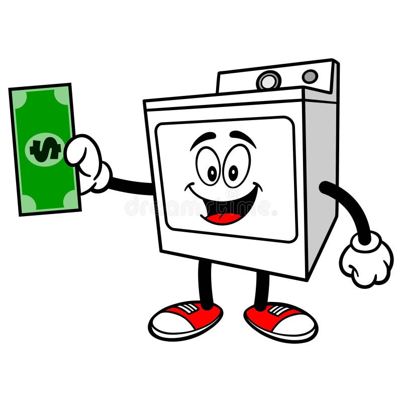 Clothes Dryer Machine Stock Illustrations – 6,511 Clothes Dryer Machine ...