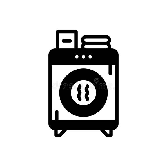 Clothes Dryer Machine Icon Stock Illustrations – 2,881 Clothes Dryer ...
