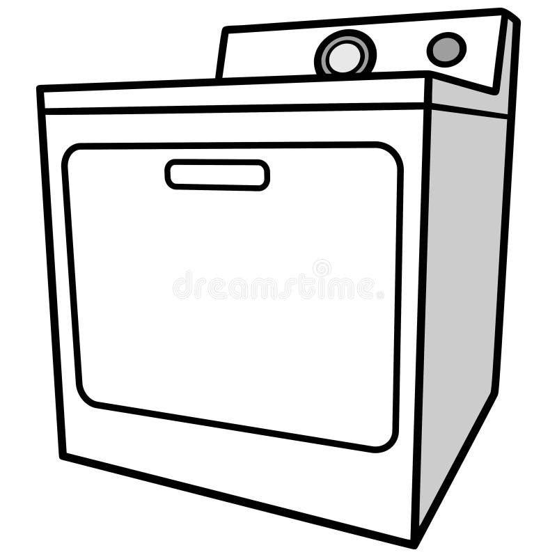 Drying Machine Clipart