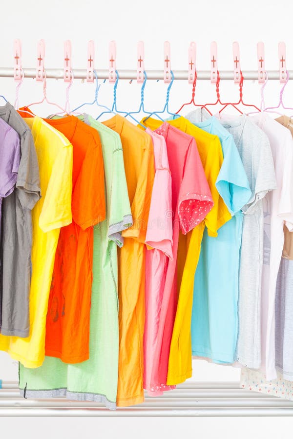 Clothes line stock photo. Image of hang, washing, tshirts - 50286138