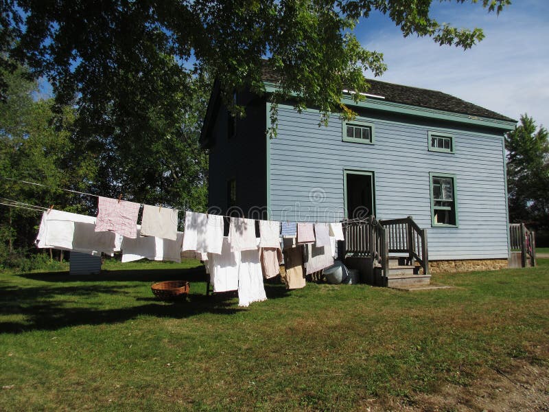 Clothes Line stock photo. Image of clothesline, white - 62946504