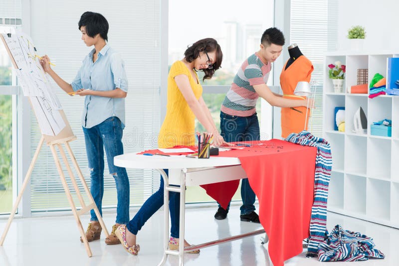 Clothes making stock image. Image of mode, colorful, lifestyle - 28800381