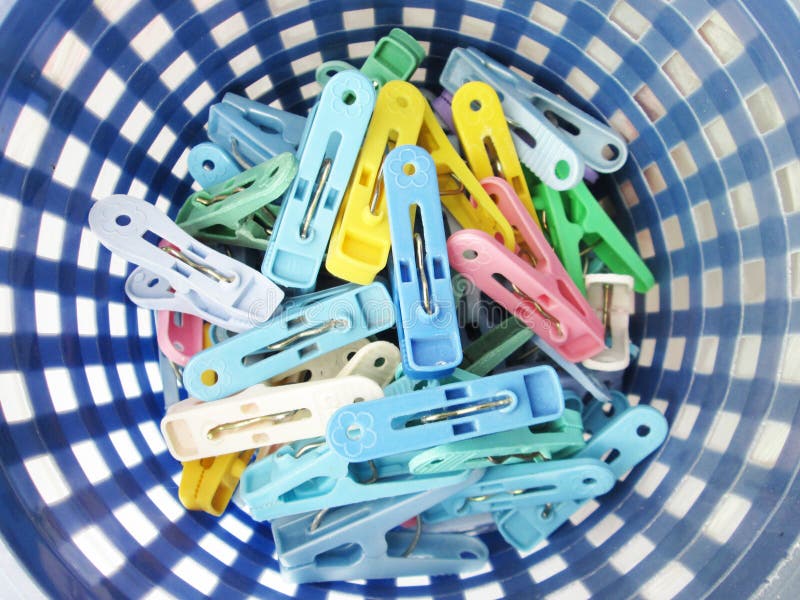 Clothes peg stock image. Image of brown, clothesline - 66494455