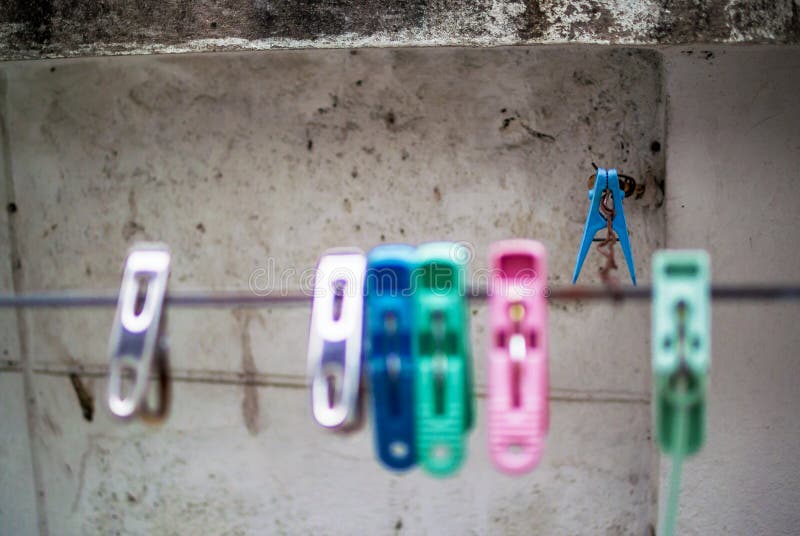 Clothes Peg with Soft Light Stock Image - Image of color, clothes: 75610087