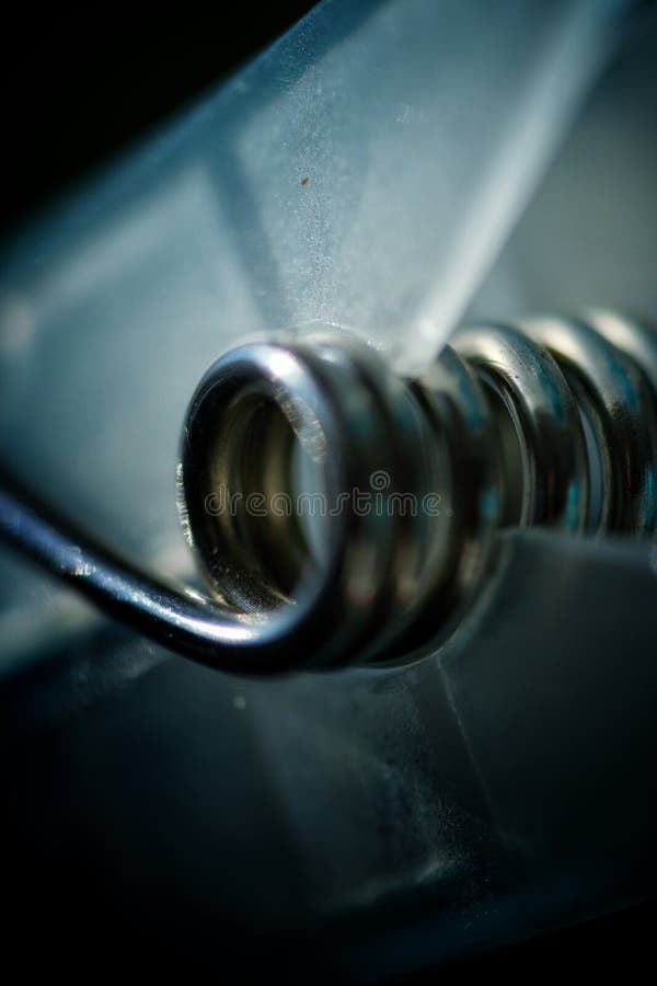 Clothes peg steel spring stock photo. Image of black - 258774072