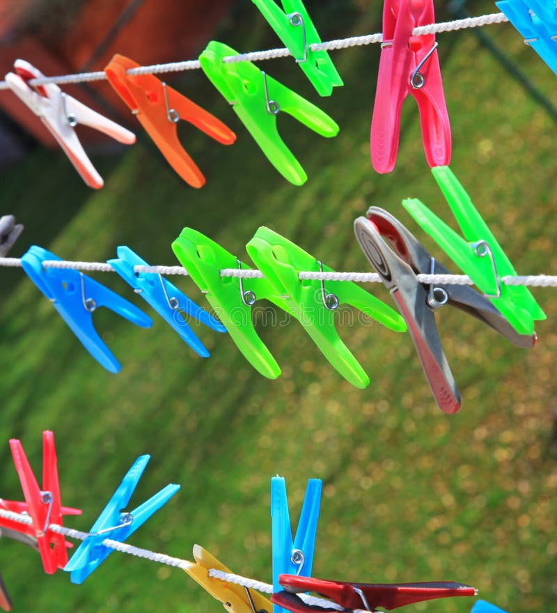 Clothes pegs stock photo. Image of detail, clothes, pegs - 34729434