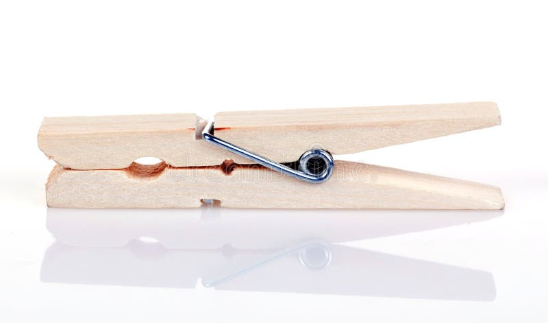 Clothes-pin stock image. Image of wooden, clothespin - 17947561