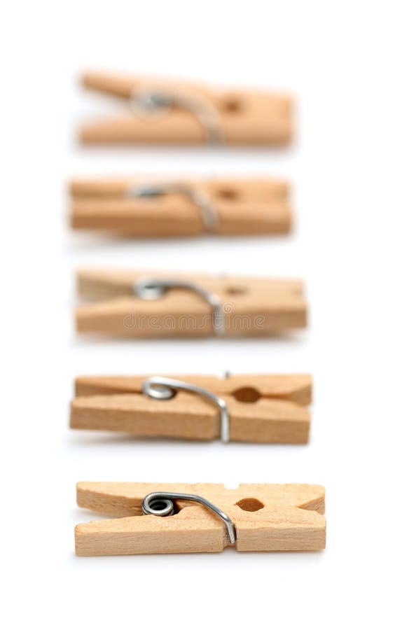 Clothes Pins stock photo. Image of isolated, wooden, pins - 57084394