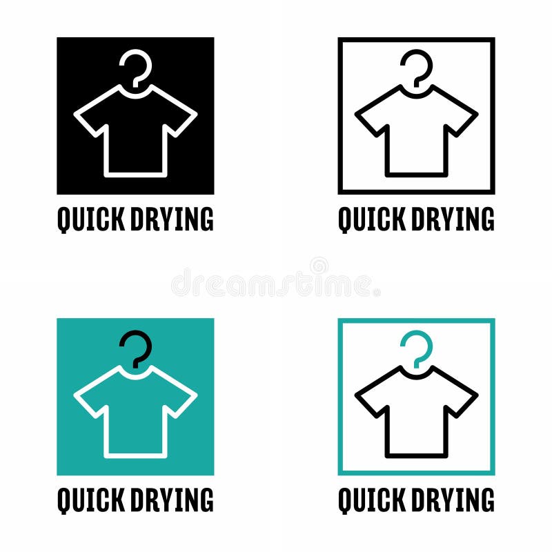 Quick Drying Icon Stock Illustrations – 35 Quick Drying Icon Stock ...