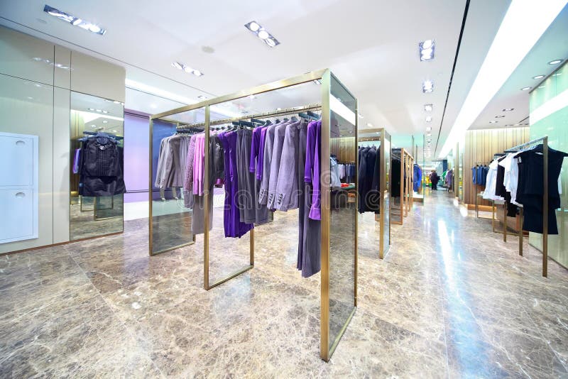 Clothes are for Sale in Shop Stock Image - Image of focus, light: 19719419