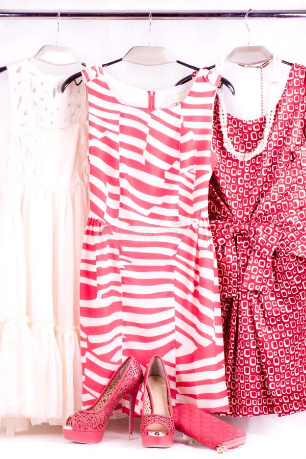 Clothes, Shoes and Accessories Stock Image - Image of clothing ...
