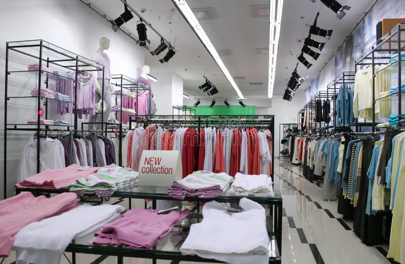 Clothes in shop stock photo. Image of dress, consumer - 2096614