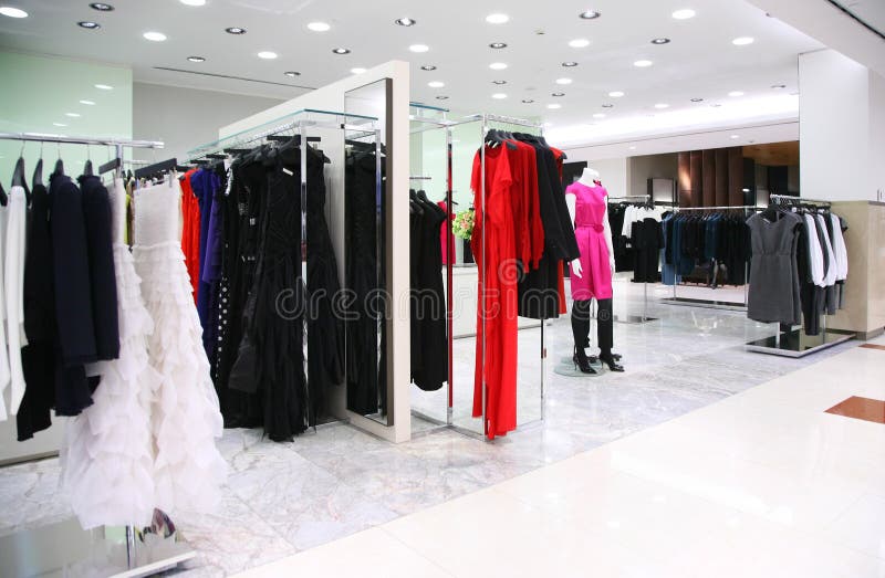 Clothes shop stock photo. Image of buying, industry, casual - 8632838