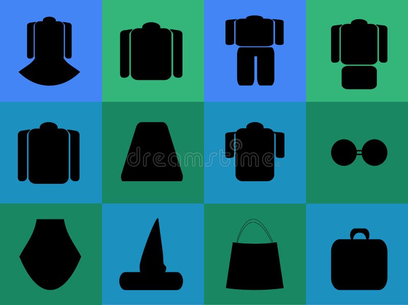 Clothes vector set stock vector. Illustration of retail - 77174984