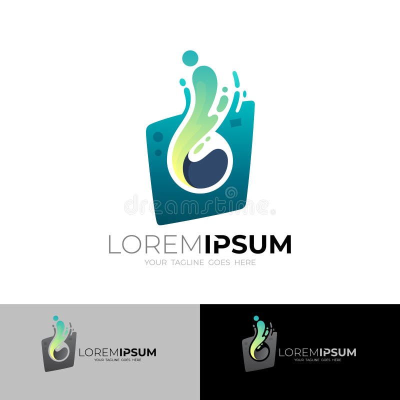 Clothes Washing Company Icon, Modern Clothes Washing Machine Logo Stock ...