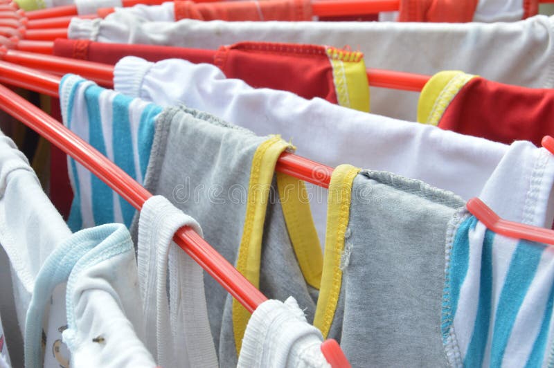 Clothesline clothes stock photo. Image of freshness - 312162228