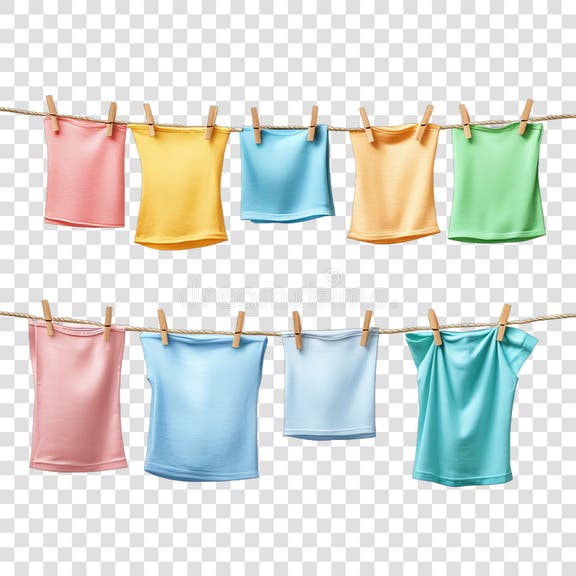 Clothesline set stock image. Illustration of minimalist - 341513353