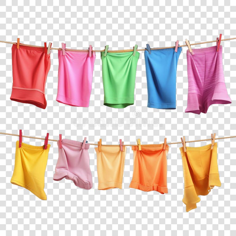 Clothesline set stock image. Illustration of living - 341513365