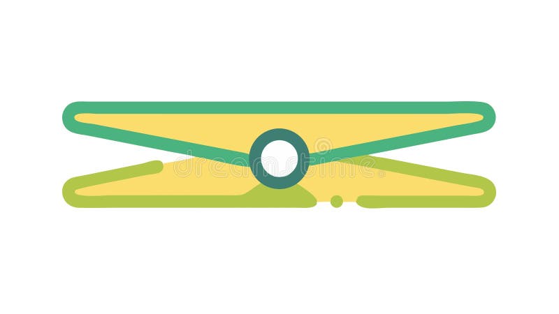Clothespin Clip Icon, Laundry, Attach, Flat Style, Vector Design Generative AI Stock Vector ...