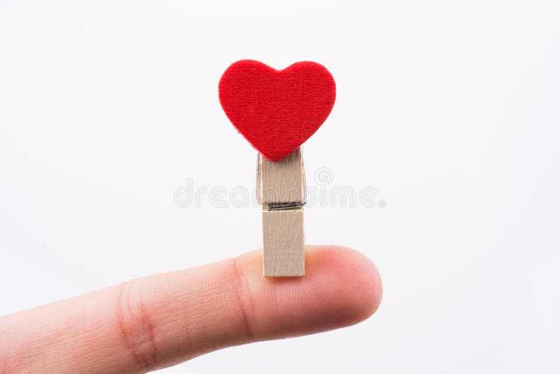 Clothespin with heart stock image. Image of design, beautiful - 66636381