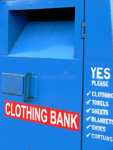 Clothing Bank stock image. Image of letters, curtains - 9381175