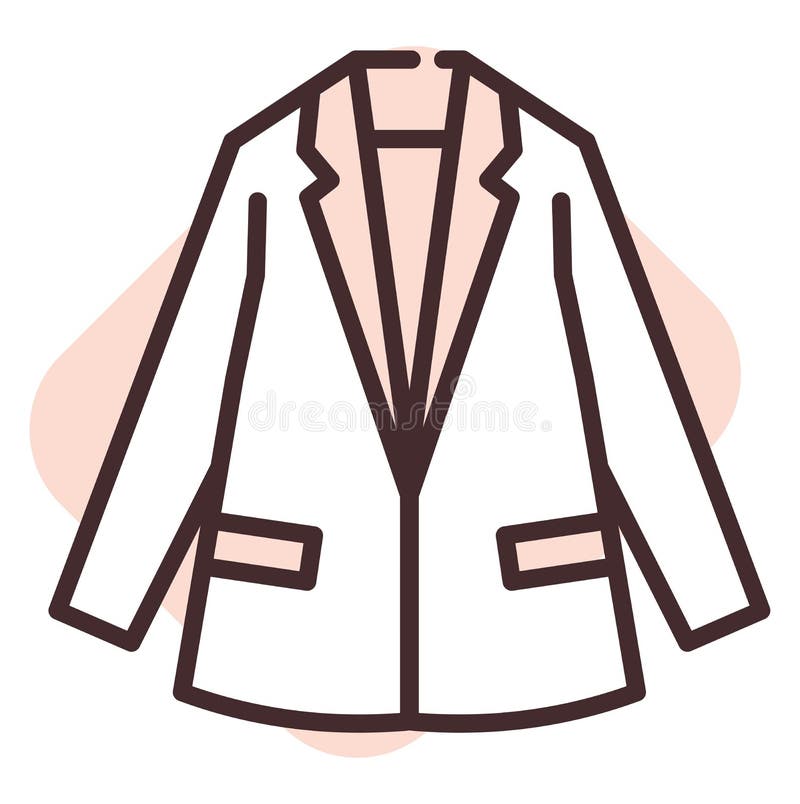 Blazer Jacket Stock Illustrations – 3,510 Blazer Jacket Stock ...