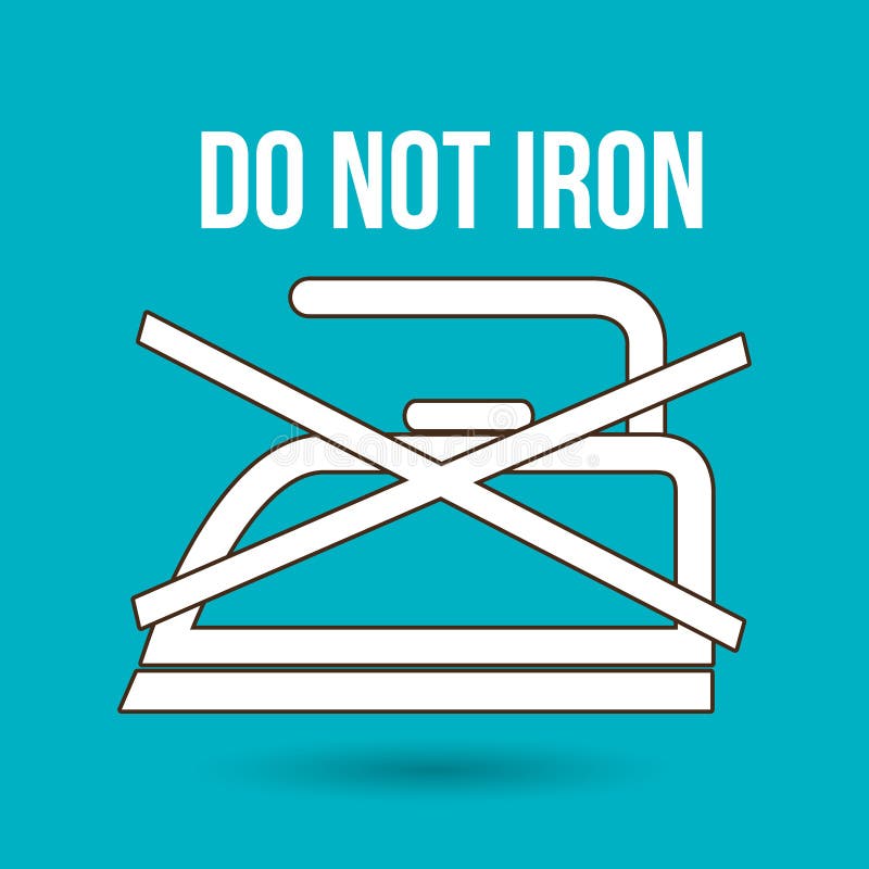 Clothing Care Instructions Design Stock Illustration - Illustration of ...