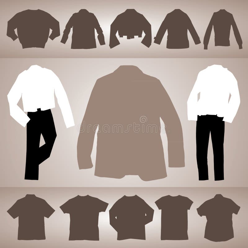 Clothing Collection Vector 0052 Stock Vector - Illustration of clothing ...