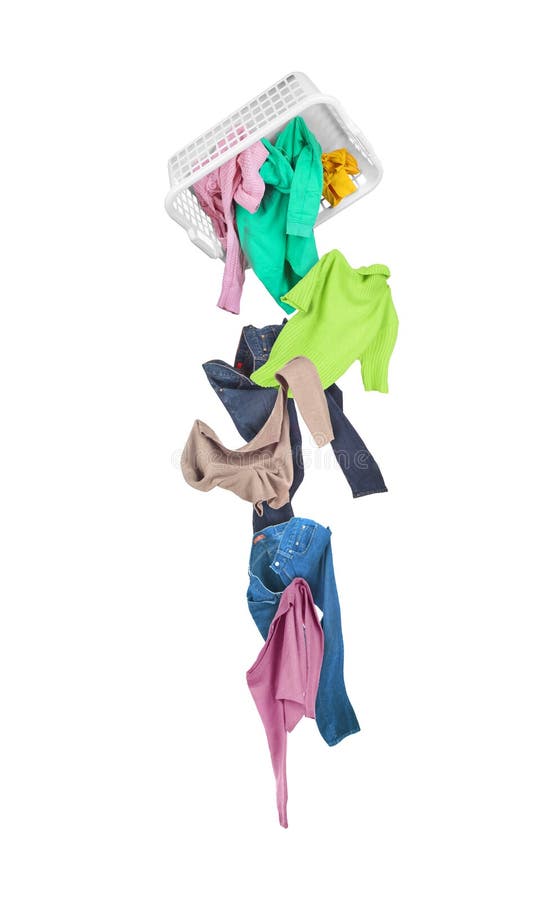Clothing Drops Laundry Baskets Stock Photos - Free & Royalty-Free Stock ...