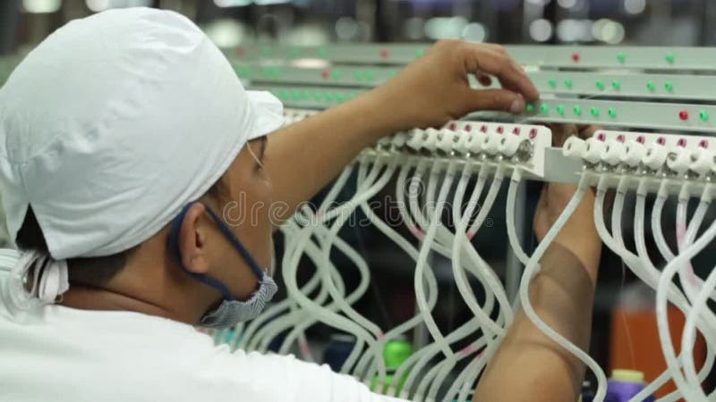 Clothing factory stock video. Video of textile, production - 49715459