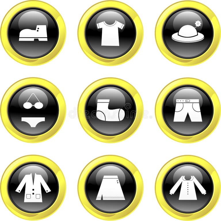 Clothing Icons Stock Illustrations – 78,047 Clothing Icons Stock ...