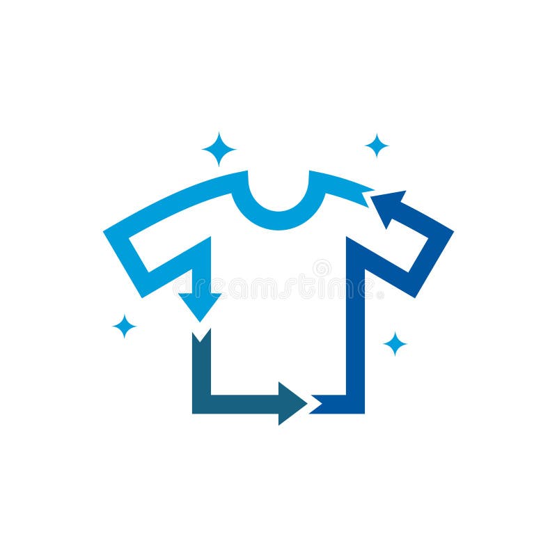 Clothing Laundry Service Logo Design Stock Vector - Illustration of ...