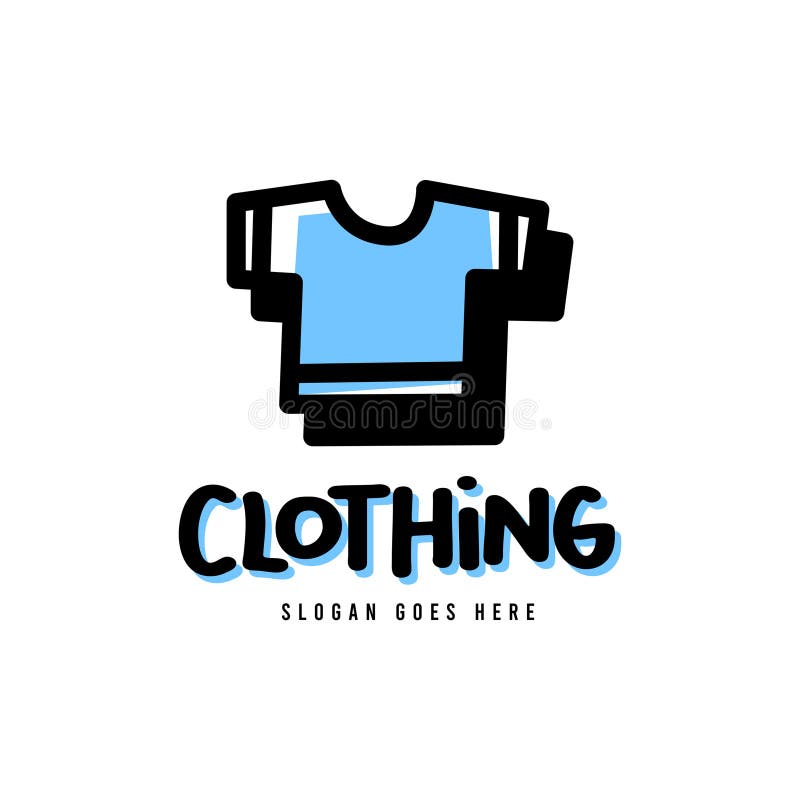 T-shirt Clothing Logo Design Template Vector for Bussines Stock Vector ...