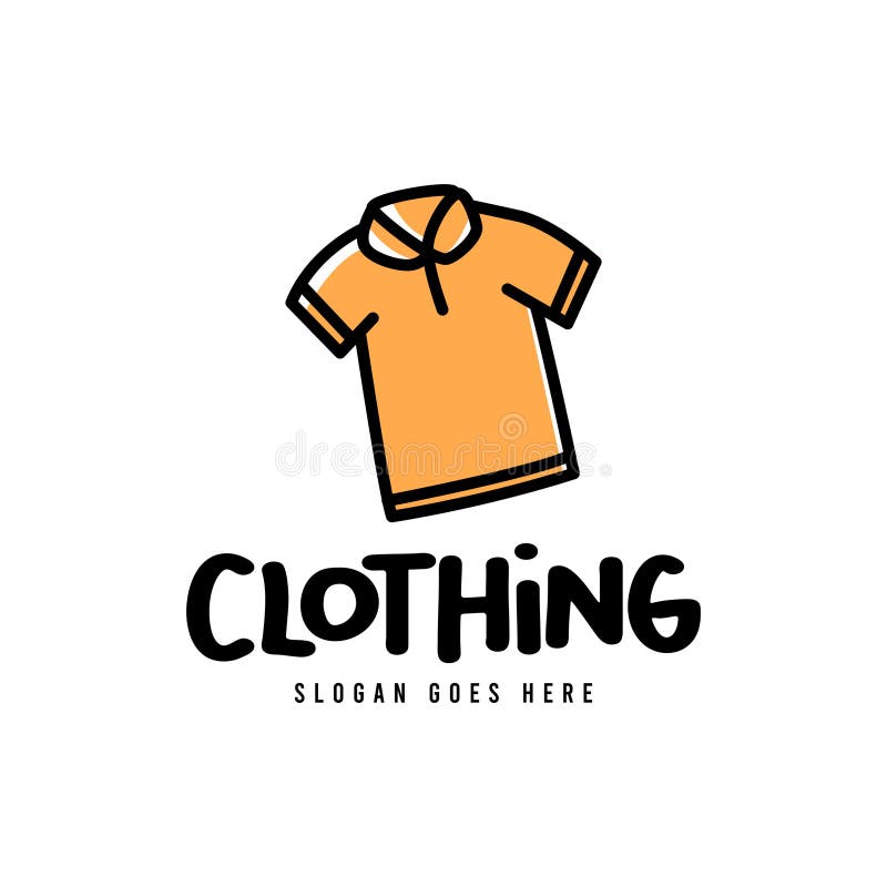 T-shirt Clothing Logo Design Template Vector for Bussines Stock Vector ...