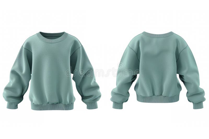 Clothing Mockup, Front and Back View, Stylish and Comfortable ...