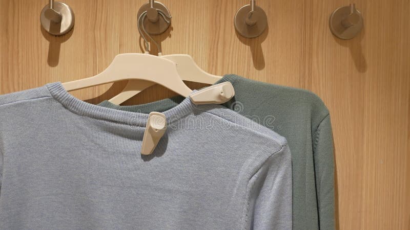 Clothing Security Tag on a Shirt , Stock Video - Video of clothes ...