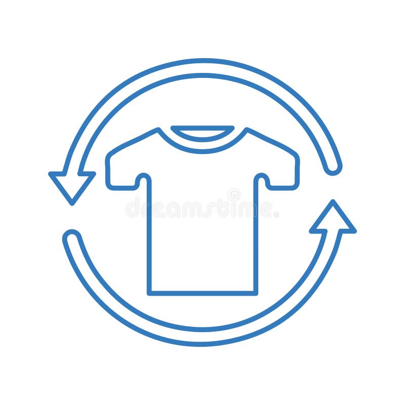 Clothing Size Guide Line Icon, Vector Graphics Stock Vector ...