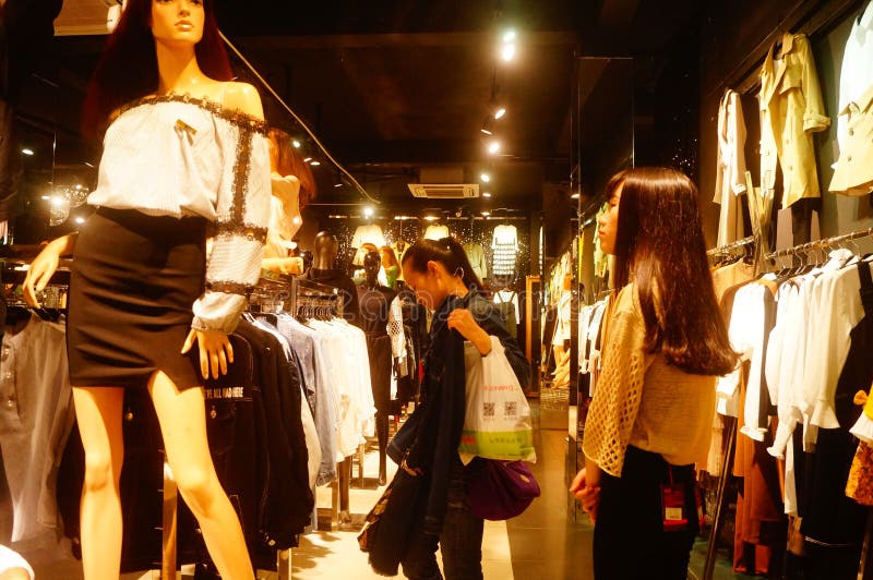 Clothing Store Plastic Model Editorial Photography - Image of clothing ...