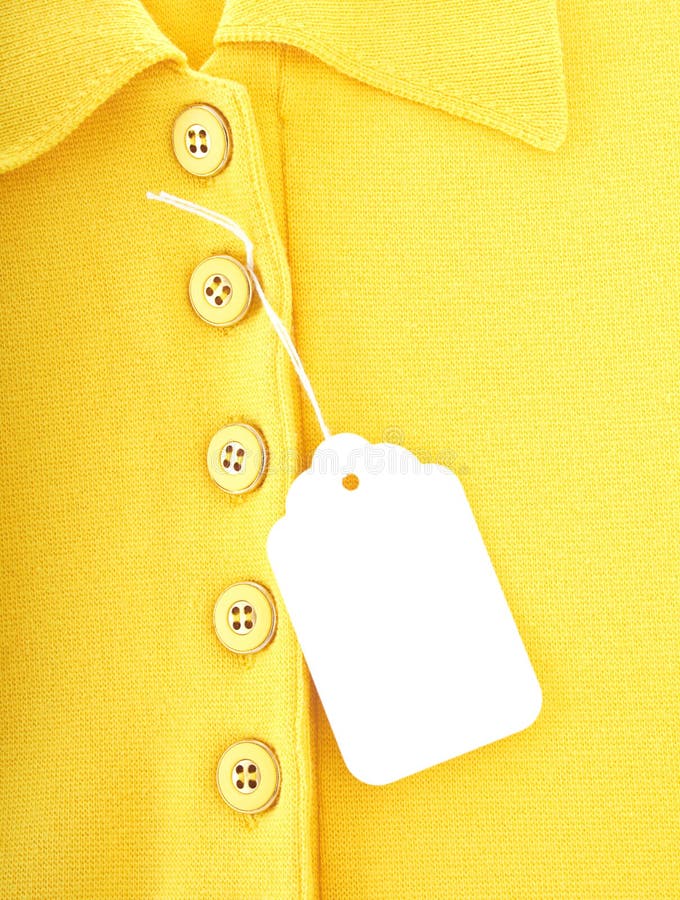 Clothing tag stock photo. Image of sticker, collar, shape - 18425618