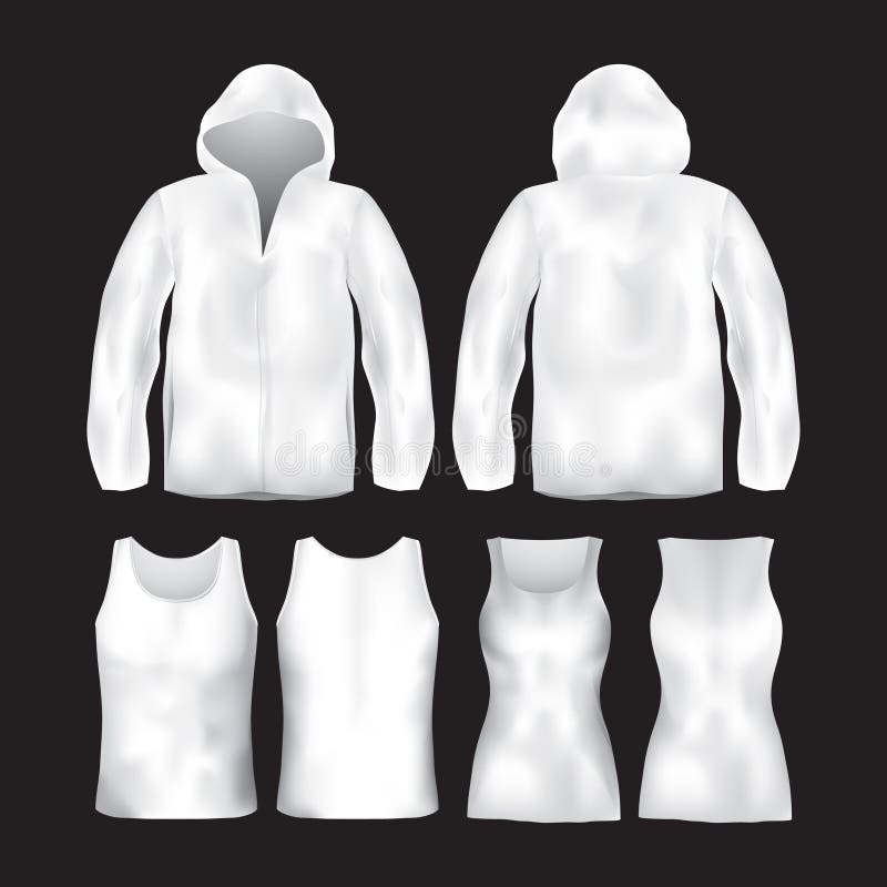 Clothing Template Collection. Vector Illustration Decorative Design ...