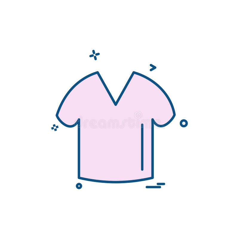 Cloths icon design vector stock vector. Illustration of black - 132445142