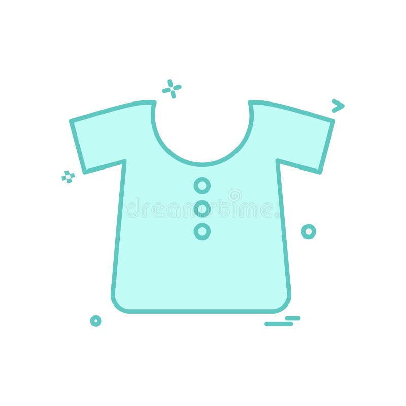 Cloths icon design vector stock vector. Illustration of label - 125681679