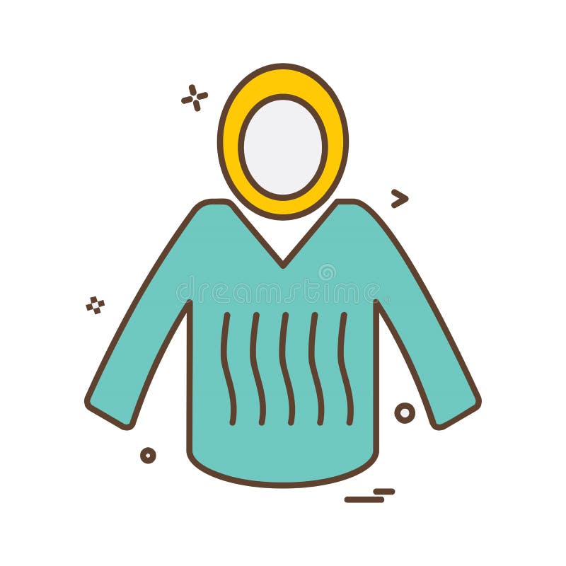 Cloths icon design vector stock vector. Illustration of clothes - 132391662