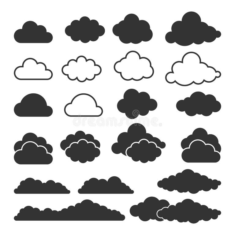 Editable Cloud Stock Illustrations – 43,856 Editable Cloud Stock ...
