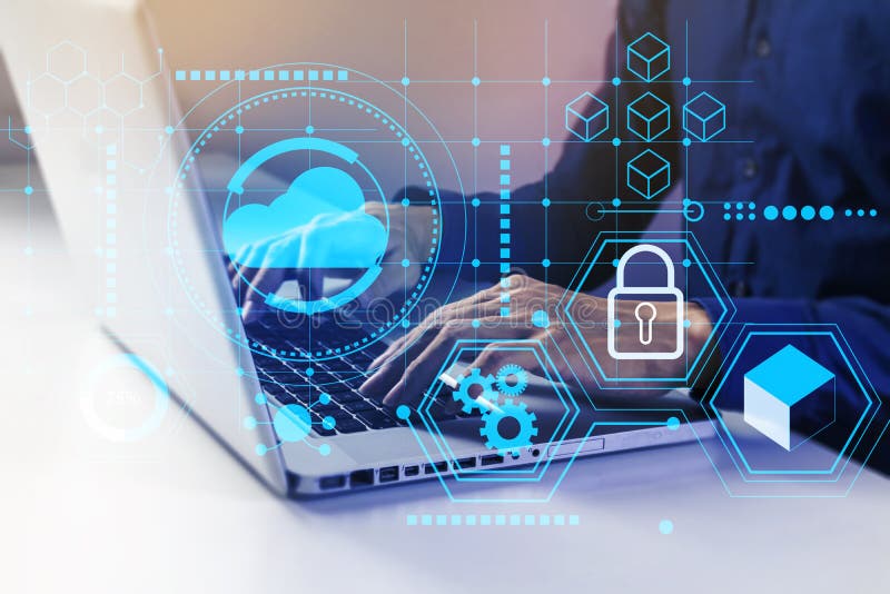 Cloud Access for Businessman is Safe., Managing Internal Systems ...