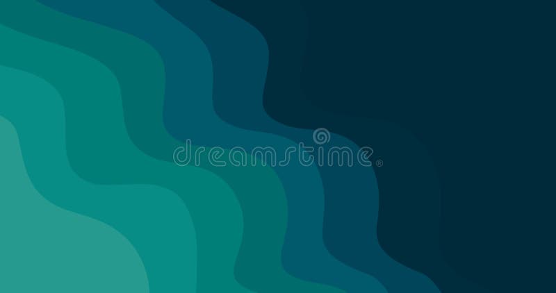 Cloud Adventure Background Animation in the Blue Sky Wavy Blue Clouds ...