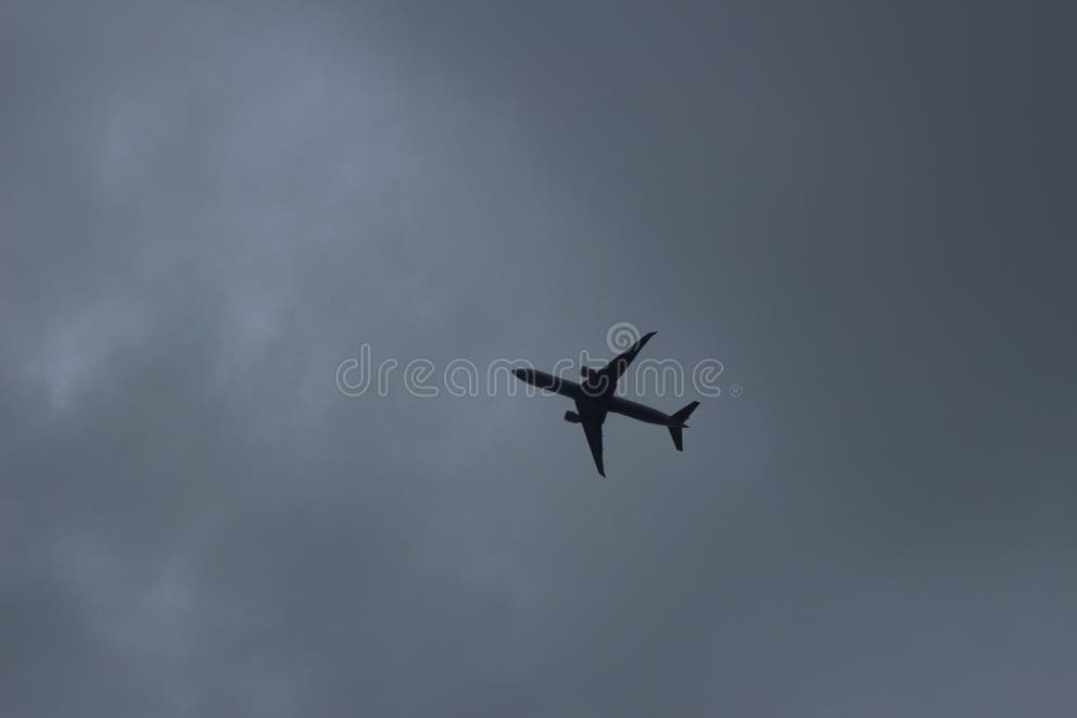 Cloud of airplane stock image. Image of aircraft, airshow - 270077711