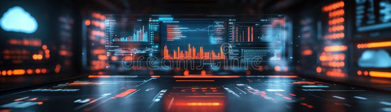 Cloud Analytic Tools, an Advanced Holographic Visual of a Cloud ...