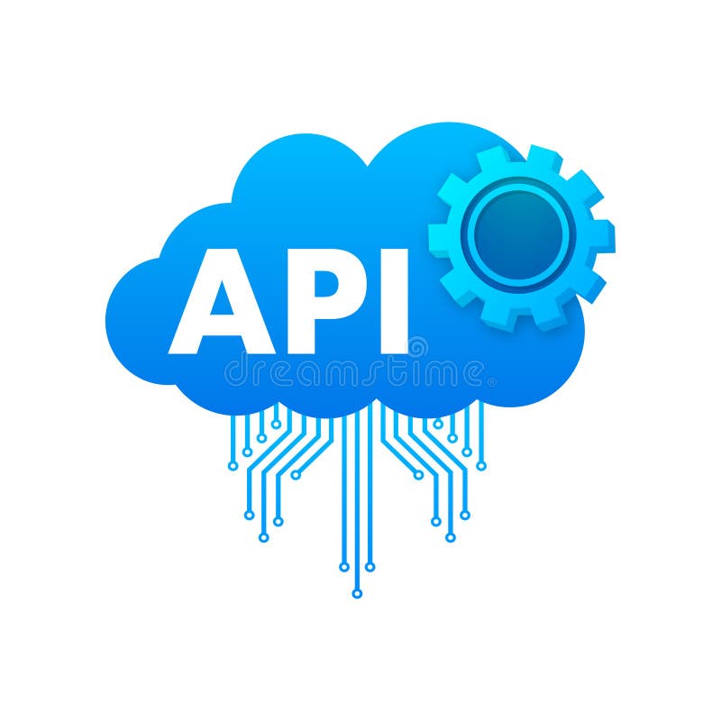 Cloud API - Application Programming Interface. Internet Network. Vector ... Cloud API - Application Programming Interface. Internet Network. Vector ...